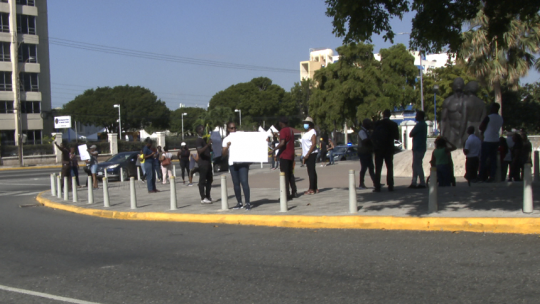 Scores Protest At Emancipation Park Against Pay Hike For Politicians ...