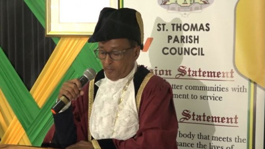 Louis Chin Sworn In As Mayor Of Morant Bay | RJR News - Jamaican News ...
