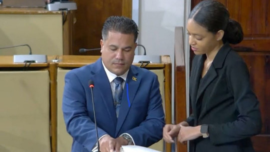 Matthew Samuda Sworn In As MP For St. Ann North Eastern | RJR News ...